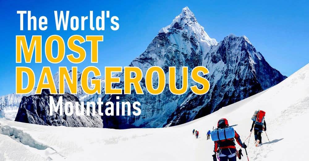 The World's 15 Most Dangerous Mountains | Ultimate Kilimanjaro
