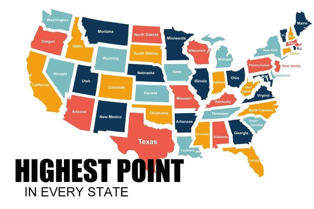 The Highest Point in Every State in the USA | Ultimate Kilimanjaro