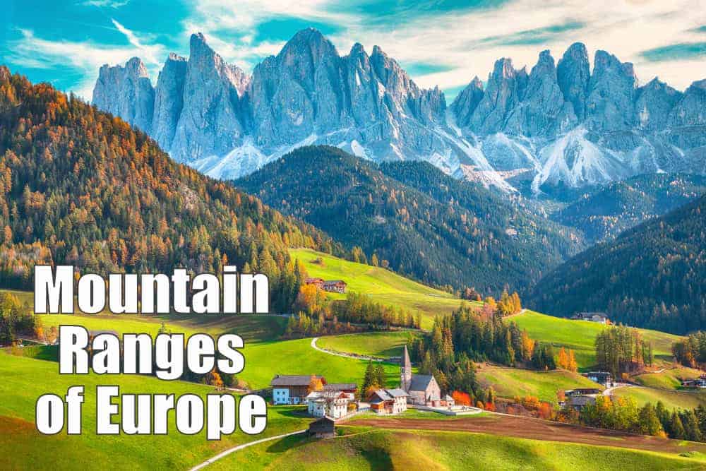 Mountain Ranges of Europe | Ultimate Kilimanjaro