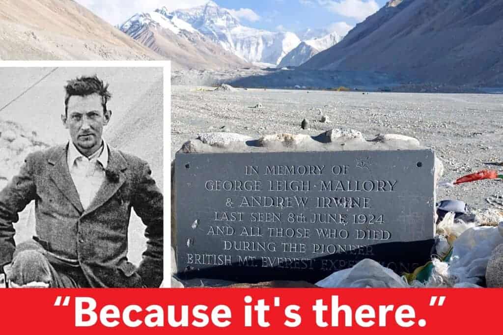 George Mallory Body Location Map