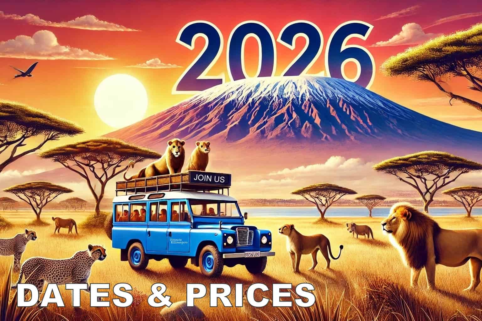 2026 Dates & Prices | Ultimate Kilimanjaro